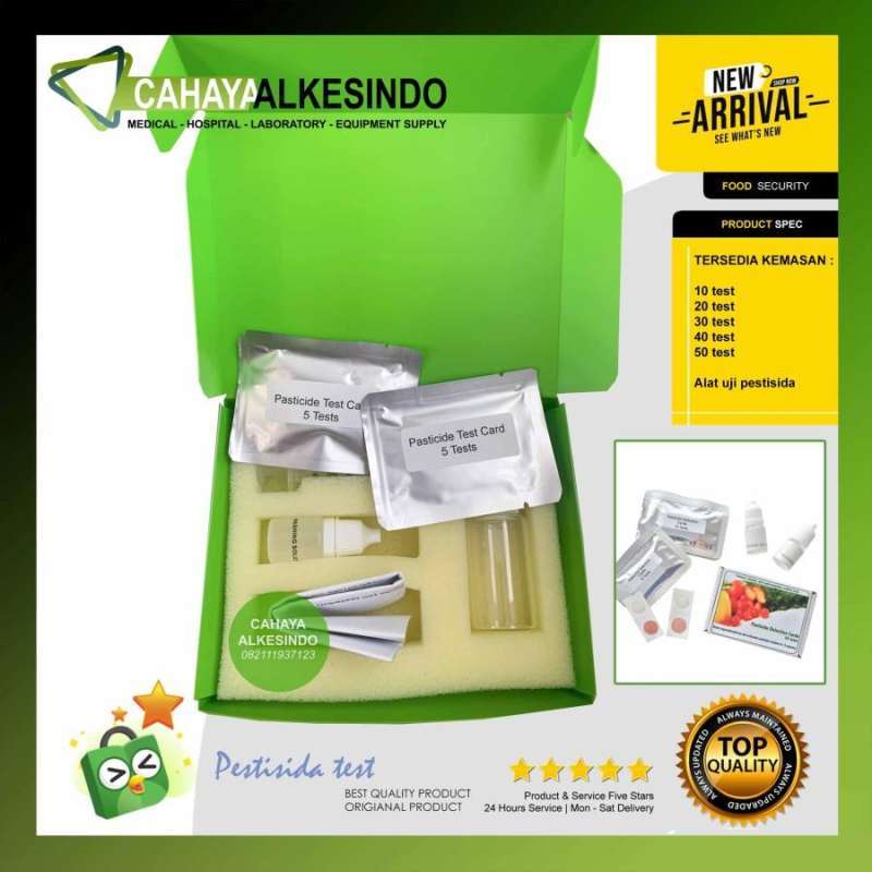 Jual Test Kit Pestisida Merk Chemtest | Alat Uji Pesticide Detection ...