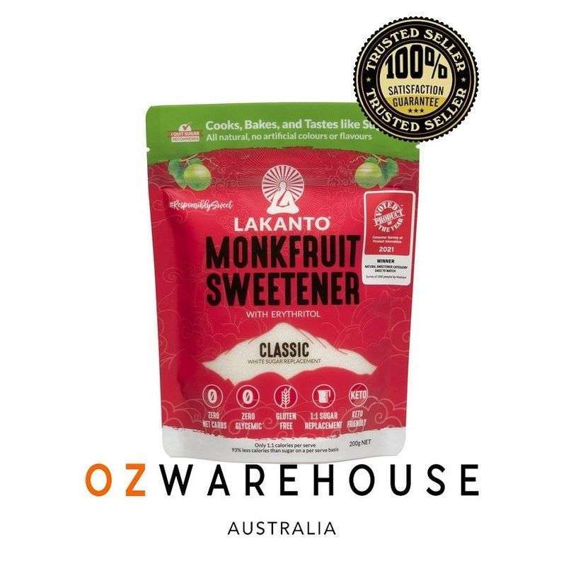 Jual Lakanto Monkfruit Sweetener Classic 200g di Seller Ozwarehouse ...