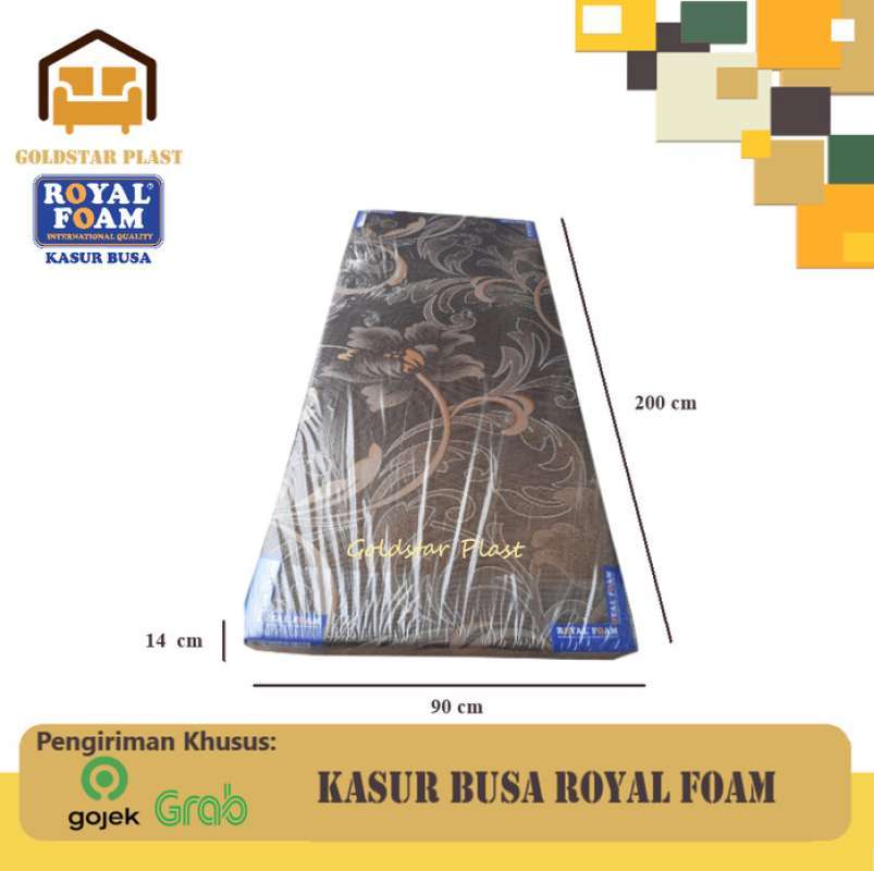 Promo KASUR BUSA ROYAL GARANSI 5 TAHUN/ROYAL FOAM UK 90X200 X14 Diskon ...