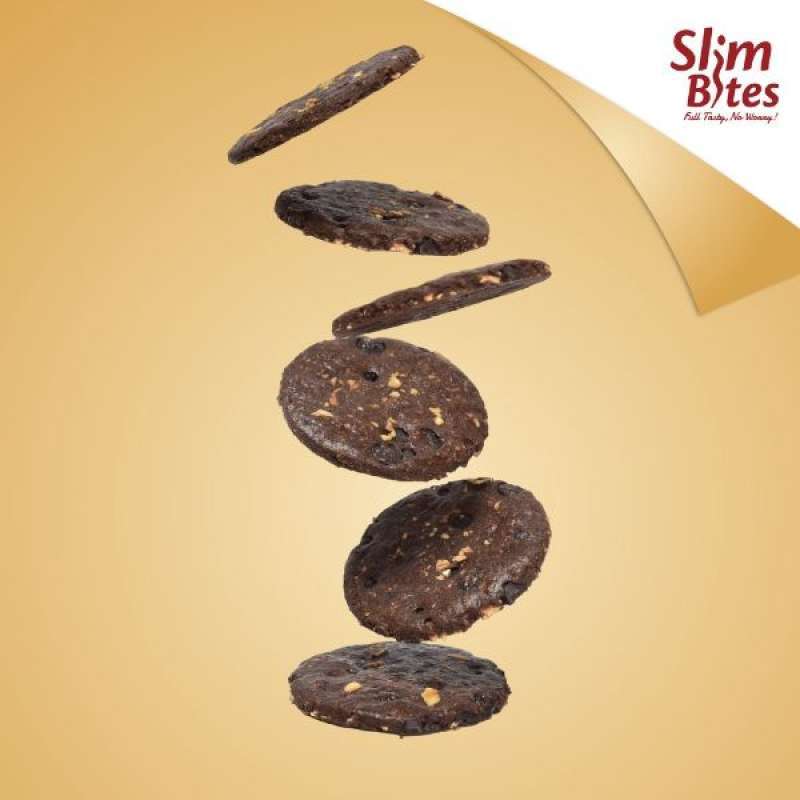 Jual Slim Bites Oat Choco Almond 176gr (isi 8 Pack) By Ina Cookies Di ...