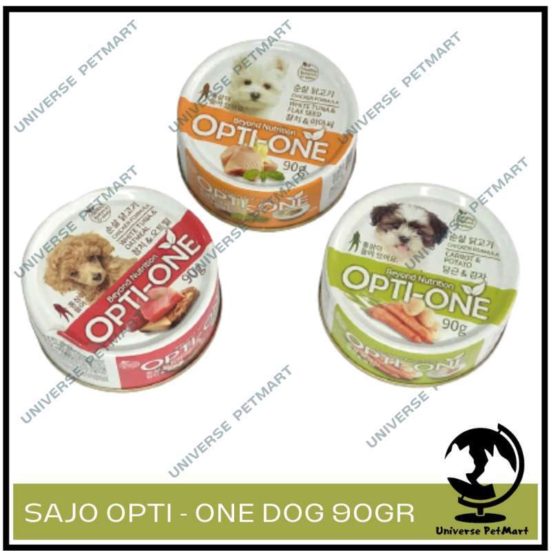 Jual Sajo Dog Food Opti-one 90gr / Makanan Anjing Basah Kaleng Di ...