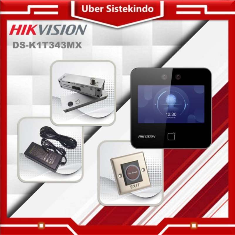 Jual Access Control Face & RFID 13.56 MHz Hikvision DS-K1T343MX di Seller Eudora - Kamal Muara ...