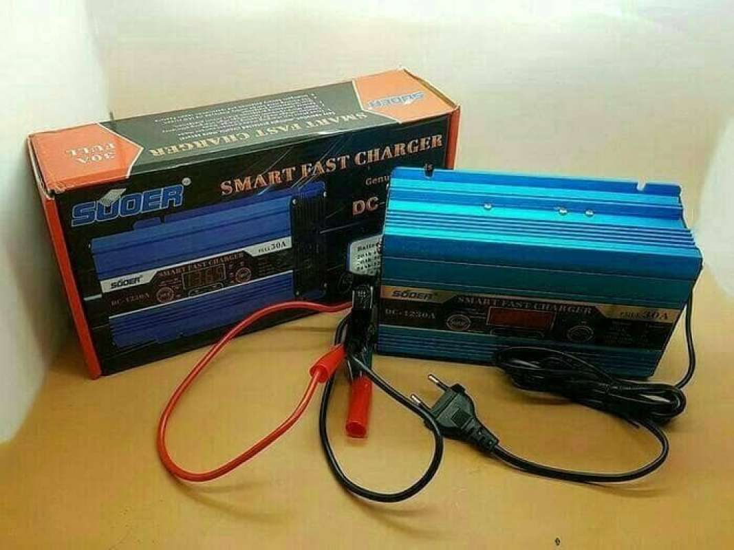 Jual charger accu mobil automatic 12v_30a Digital original suoer di ...