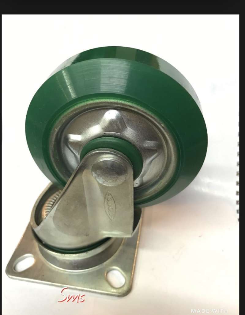 Jual roda pu 4 inch hidup toyo / roda pu 4 inch standar jepang di ...