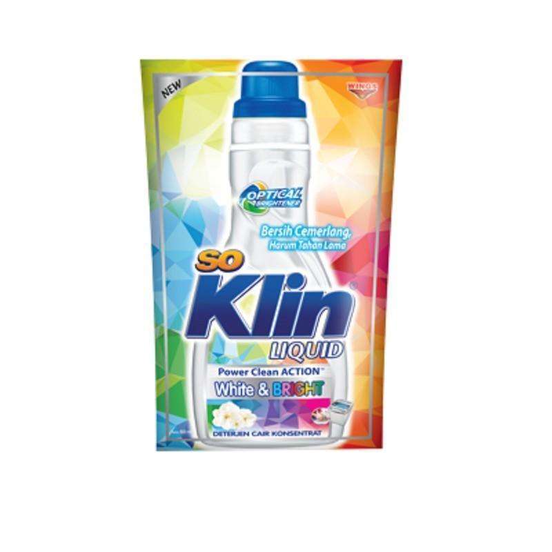 Jual So Klin Liquid 23ml Isi 126sachet/sabun Pembersih/laundry/deterjen ...