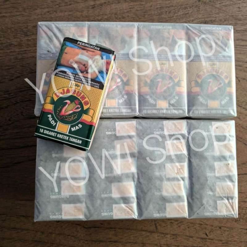 Jual Rokok Djagung Hijau Kretek Isi 10 Batang - 20 Pack=1 Slop Di ...