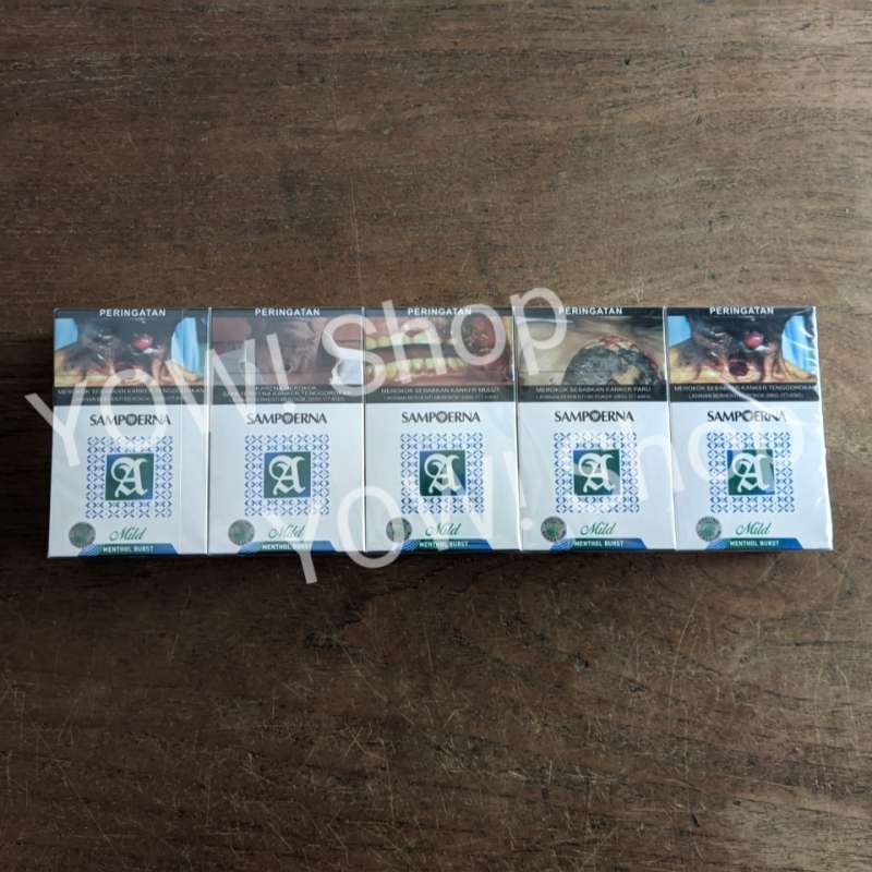 Jual Rokok Sampoerna Mild Menthol isi 16 batang - 10 Pack=1 Slop di ...