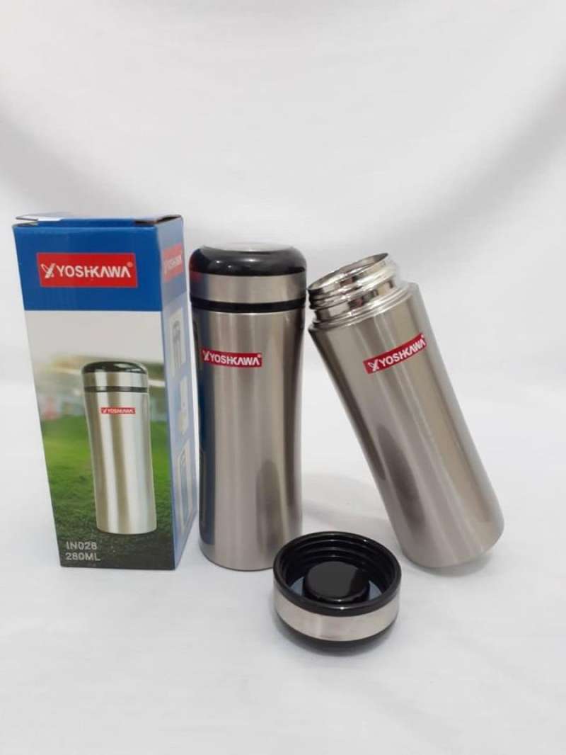 Jual Tumbler air minum Vacuum flask mini yoshikawa 280ml IN028 di ...