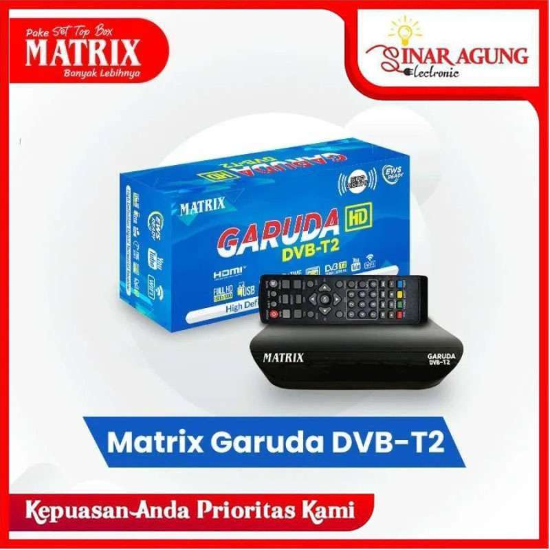Promo MATRIX GARUDA SET TOP BOX DVB-T2 / DIGITAL HD - 100% ORI Diskon 23% di Seller SINAR AGUNG ...