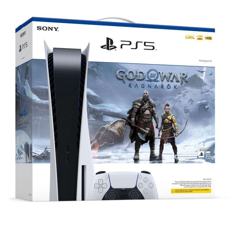 Jual [old Sku] Playstation 5 Ps5 Disc Edition Console ‚äì God Of War Ragnarok Bundle Garansi ...