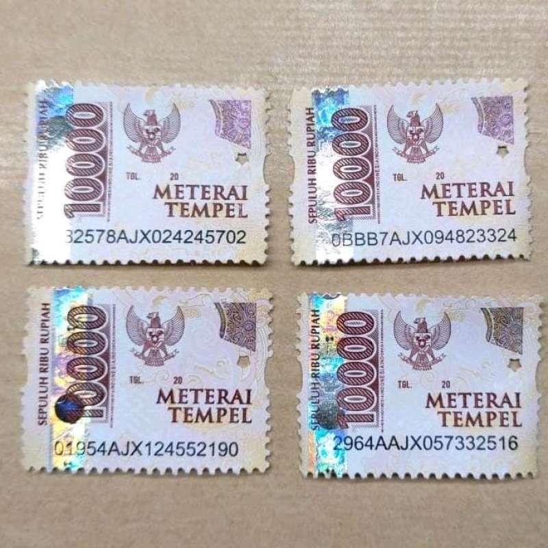 Promo materai 10000 10.000 Diskon 15% di Seller Bendajadulan - Sukahati ...