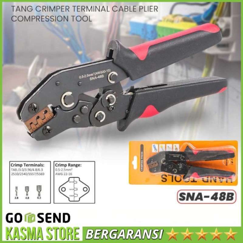 Promo Tang Crimper Penyambung Kabel listrik Terminal Cable Plier ...