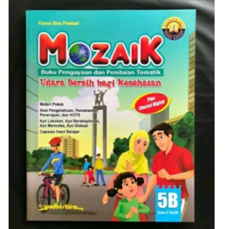 Jual Buku Mozaik 5a,5b,5c,5d,5e Kelas 5 Sd Edisi K13 Revisi. Yudhistira ...