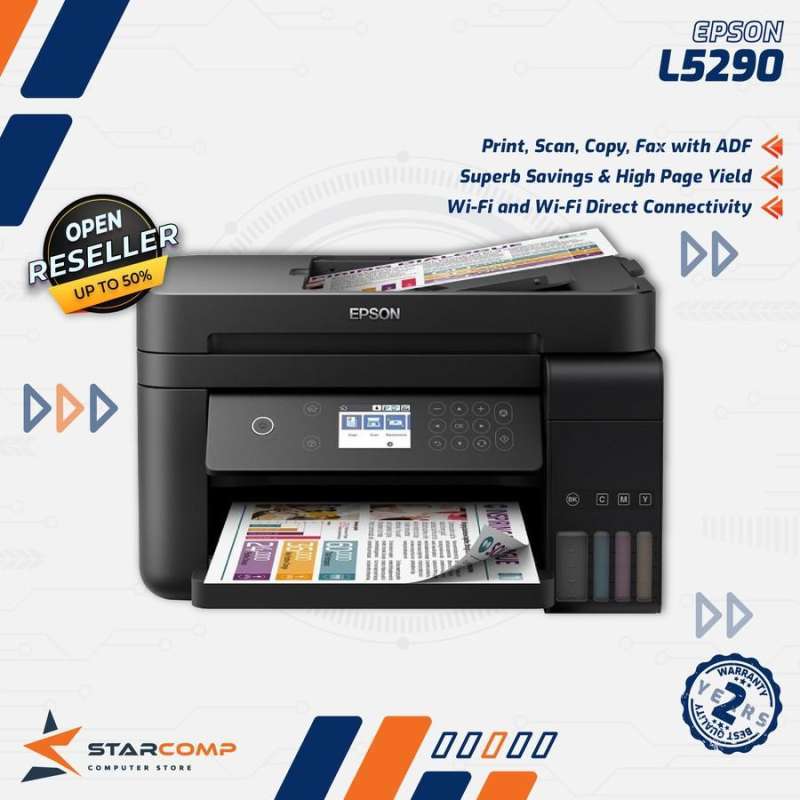 Jual Printer Epson Ecotank L5290 All-in One Print Scan Copy Wifi Adf Di ...