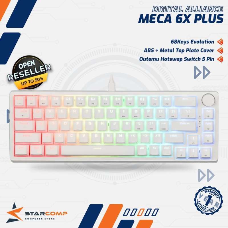 Jual Digital Alliance Meca 6x Plus Keyboard Da Gaming Mechanical Di ...