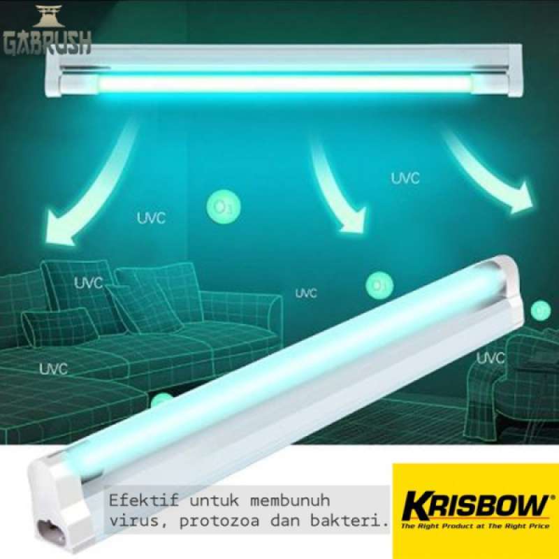 Promo Free Ongkir Krisbow Lampu Uvc Disinfeksi T5 Diskon 26% di Seller ...