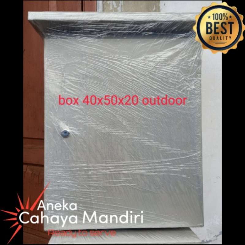 Promo Box Panel Listrik 40x50x20 1mm Outdoor Topi Powder Coating Ready ...