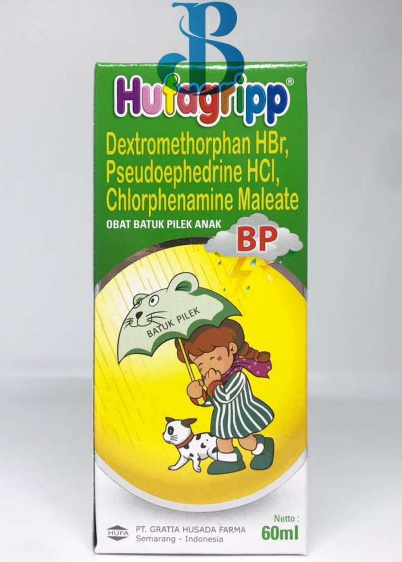Jual Hufagrip syrup 60 ml batuk pilek anak sirup 60ml di Seller Apotek ...