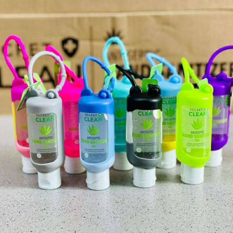 Promo SECRET CLEAN Hand Sanitizer Desinfektan GEL & LIQUID FREE ...
