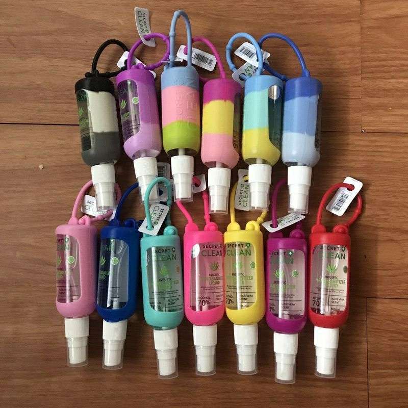 Jual SECRET CLEAN Hand Sanitizer Desinfektan GEL & LIQUID FREE SILICONE ...