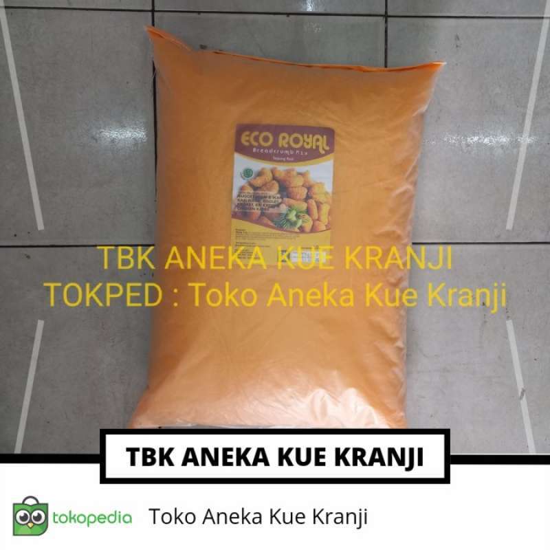 Jual no brand Panir 1 bal/Bread Crumb/Eco royal/tpung roti mix/kuning ...