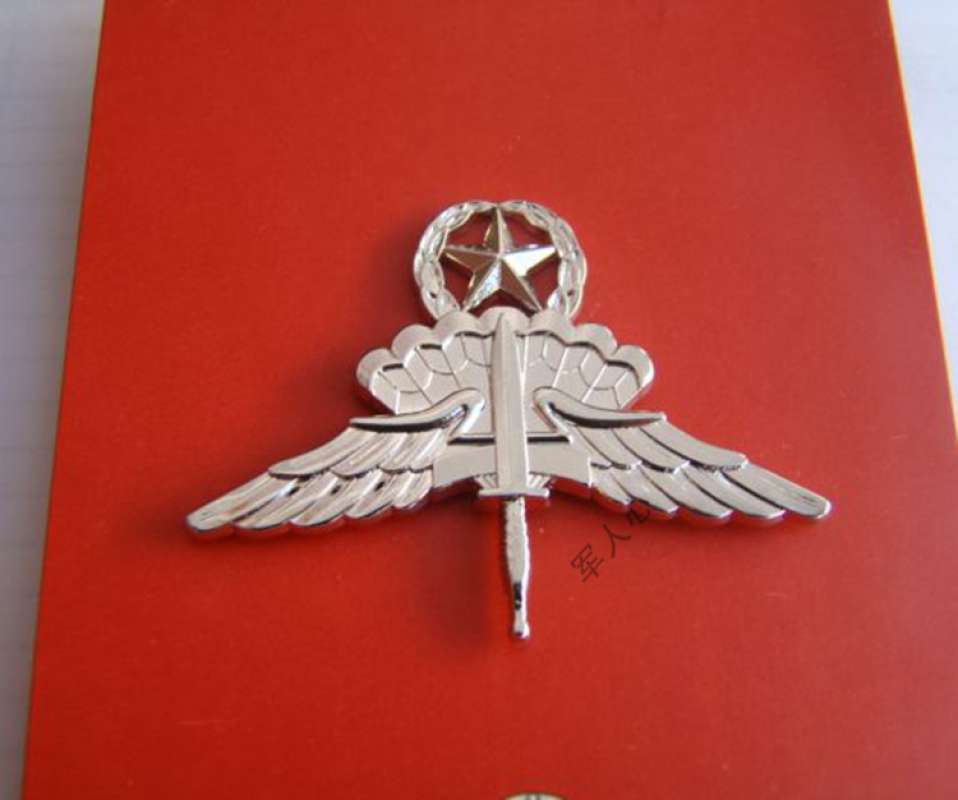 Jual American Metal Badge High Jump Low Open Skill Badge Cap Badge ...