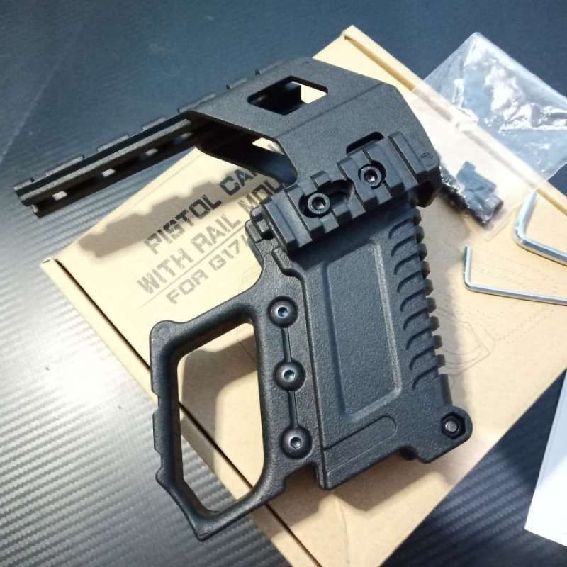 Jual Kriss Carbine Kit Loading Device Rail Base Tokyo Marui G17 G18 G19 ...