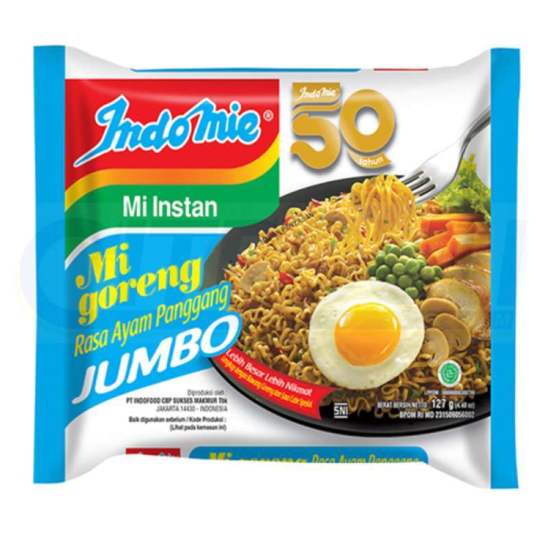 Jual INDOMIE GORENG AYAM PANGGANG JUMBO 127gr di Seller Citrouli ...