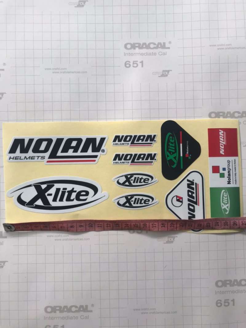 Jual Sticker Packs Nolan Xlite Helmet Di Seller Toryy Shop - Wanasari ...