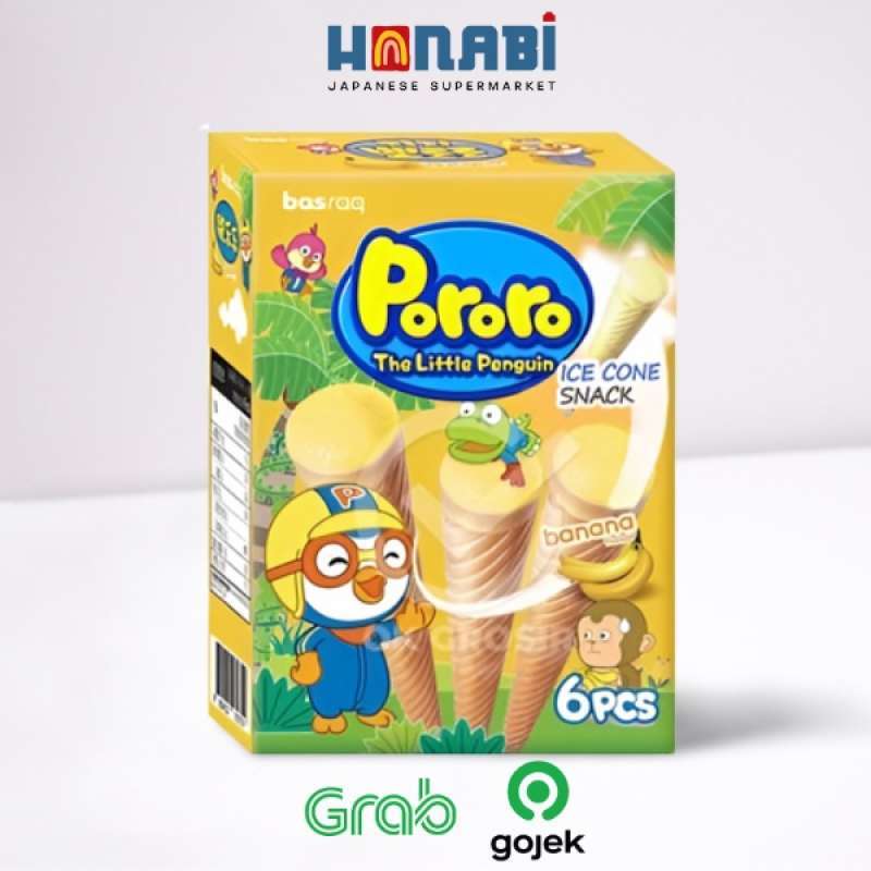 Jual Pororo Ice Cone Banana 54g - Snack Rasa Pisang Made In Korea Di ...
