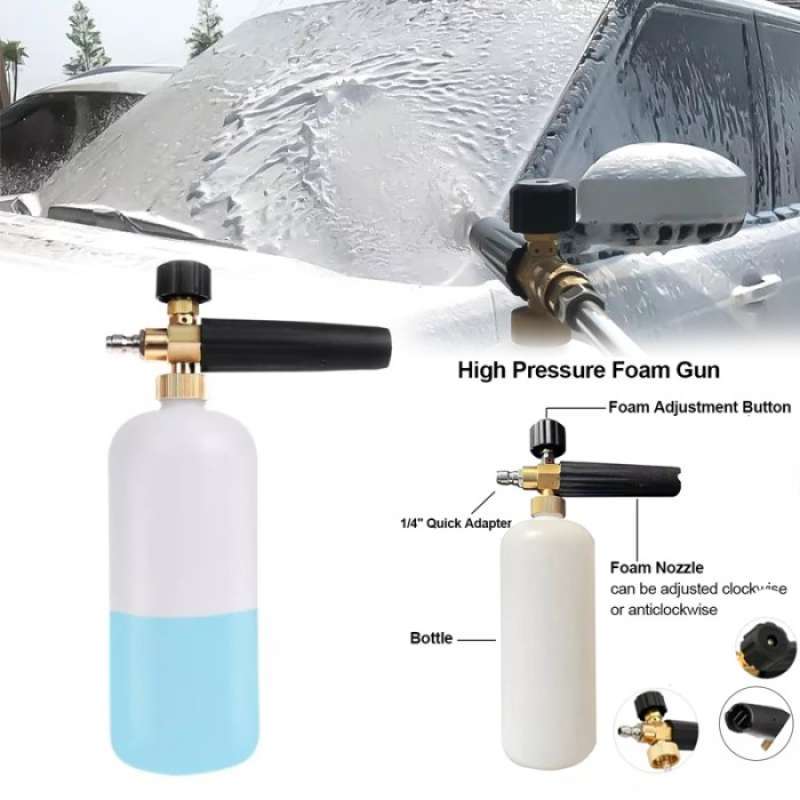 Jual Botol Gun Spray Sabun Alat Pencuci Mobil Motor Foam Car Wash Di ...