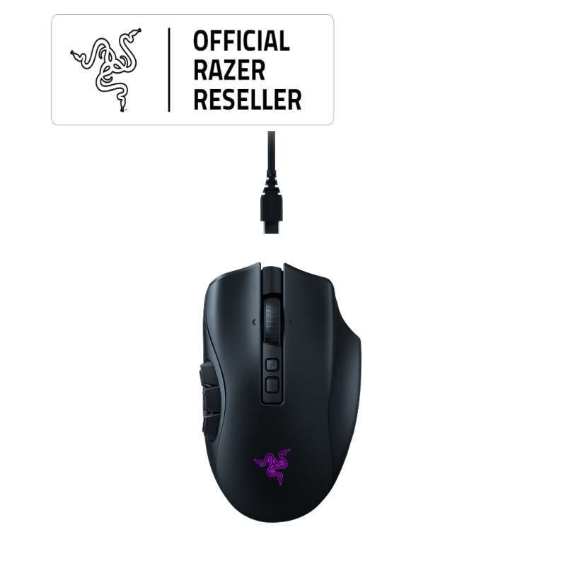 Jual Razer Naga V2 Pro - MMO Wireless Gaming Mouse di Seller Razer ...