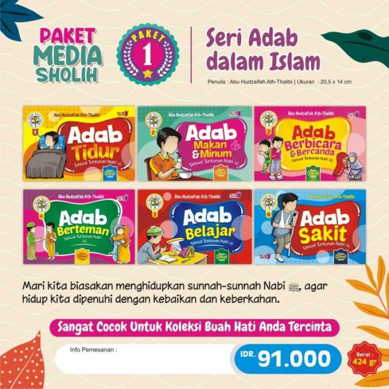 Promo Buku Adab Islami Anak 6 Jilid - Buku Anak Islam Anak Diskon 50% Di Seller Galila Zone ...