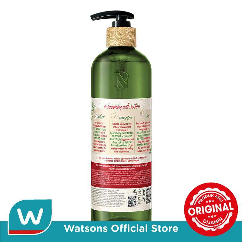 Promo Watsons Ginger Shower Gel 490ml Diskon 52% Di Seller Watsons Official Store - Warehouse ...