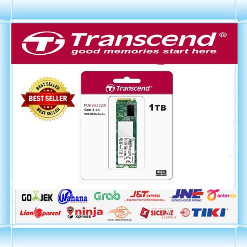Promo Transcend SSD M.2 PCIe MTE220S NVME 1TB Diskon 9% di Seller SAFKA ...