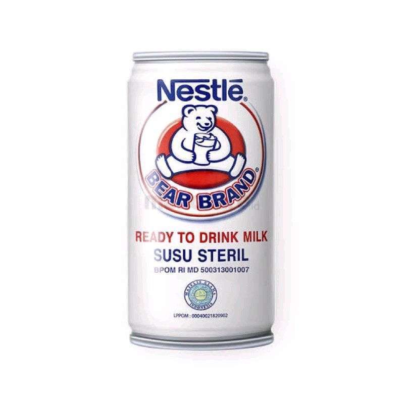 Jual susu beruang 189ml / Susu steril bear brand 189ml / Susu Putih ...