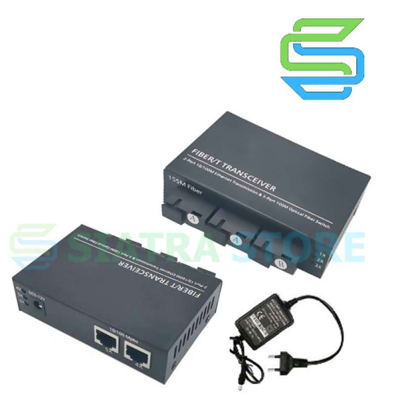 Promo Media Converter Ethernet Fiber Switch FO 3 SC 2 LAN Diskon 49% di ...
