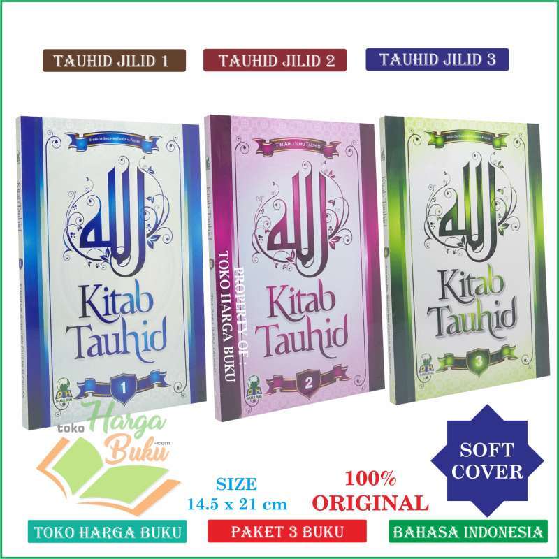 Promo Paket 3 Buku Kitab Tauhid Jilid 1 2 3 Komplit 1 Set Lengkap ...