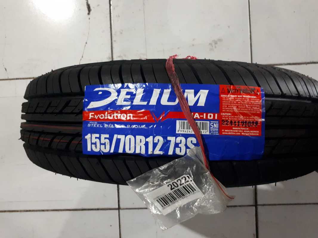 Jual BAN MOBIL MEREK DELIUM 155/70 R12 di Seller Roda Ban Sby - Kota ...