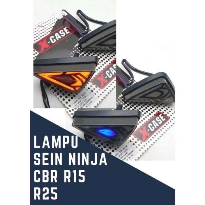 Promo Lampu Sein Tempel Led Segitiga Tebal 2 Mode Buat Gsx/R15 V2/V3/Cbr Diskon 50% di Seller ...
