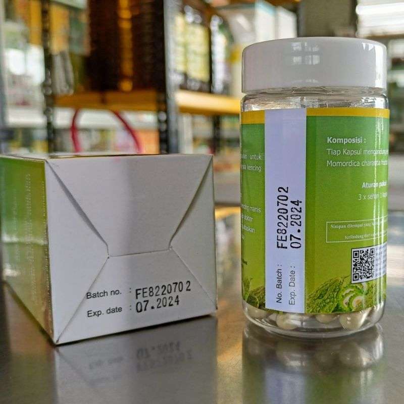 Jual Kapsul Pare Herbal Kencing Manis Dan Diabetes 60 Kapsul Di Seller ...