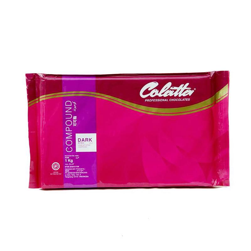 Jual Colatta Dark Compound Chocolate - Cokelat Batang Block [1 kg] di ...