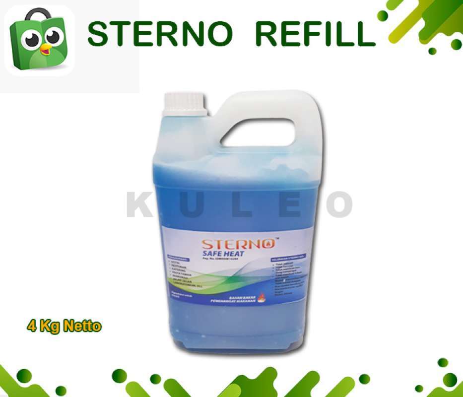 Jual Sterno Gel (jelly) Biru 5 Kg Refill / Isi Ulang Untuk Pemanas ...