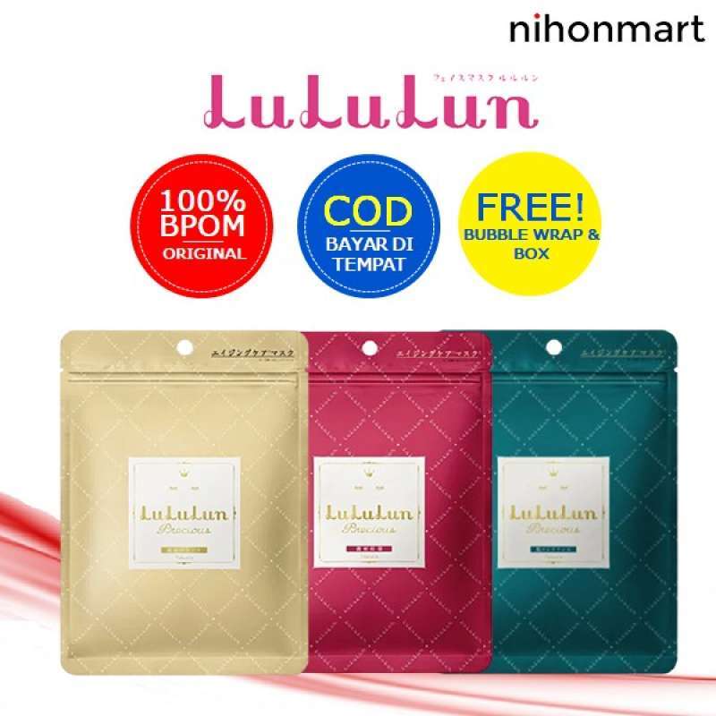 Jual Lululun Precious Face Mask (7 Sheets) di Seller Humaira Healthy ...