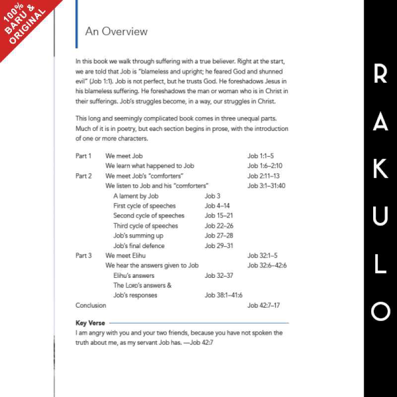 Promo Buku Journey Through Series Job - Christopher Ash Diskon 2% Di ...