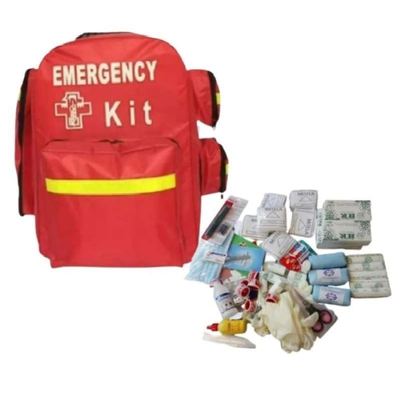 Promo Tas Ransel Emergency Kit P3K Merah + Isi Lengkap Type C first ...