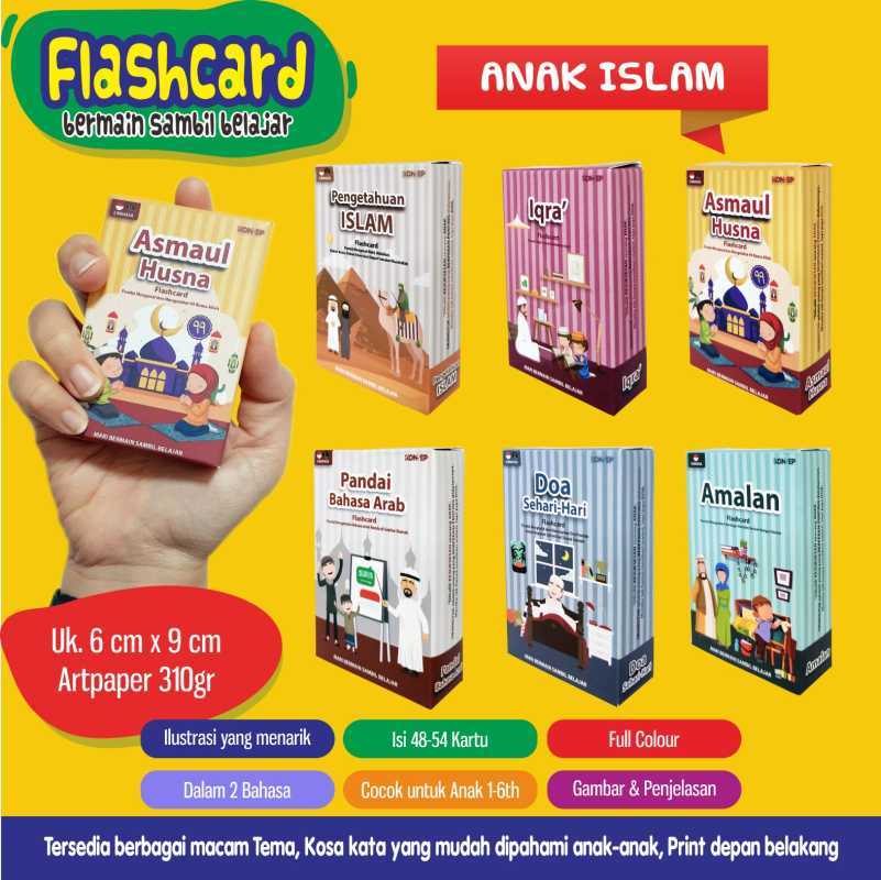 Jual Flash Card Edukasi Anak Flashcard Kartu Pintar Balita ...
