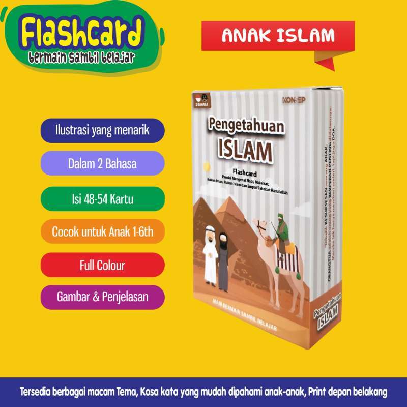 Jual Flash Card Edukasi Anak Flashcard Kartu Pintar Balita ...
