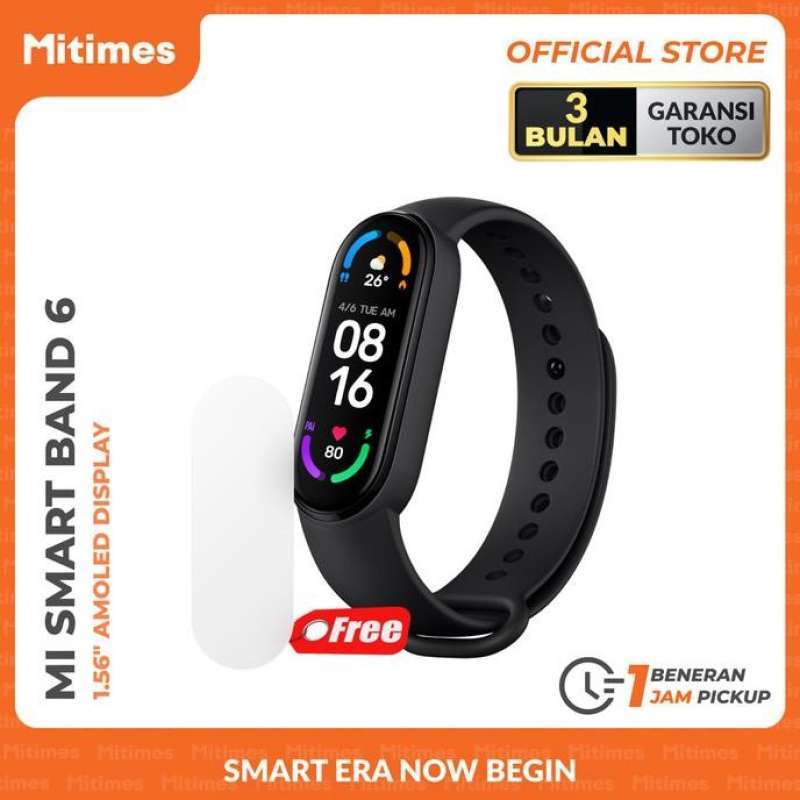 Jual Mi Band 6 Amoled Miband 6 Smartwatch Spo2 - Random di Seller NEW VISION - Pondok Kopi, Kota ...