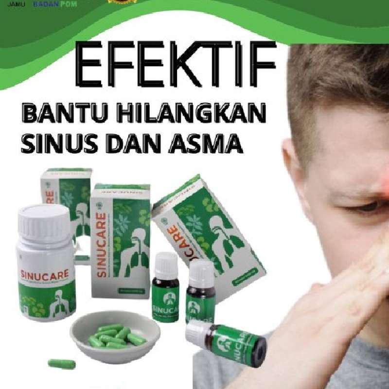 Promo SINUCARE Obat Sinusitis SINUCARE Original 60 Kapsul Batuk, Pilek ...